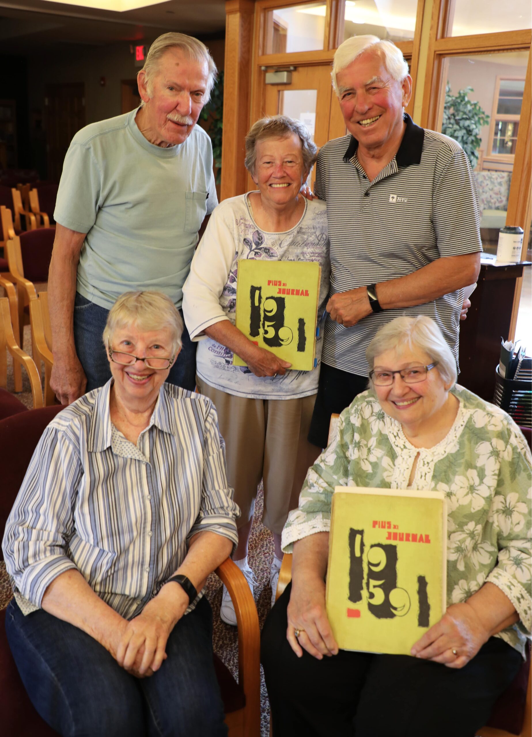 Pius Class of 1959 Reunites at Three Pillars - Three Pillars Senior ...